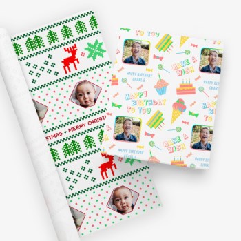 Kmart Photos - Product - Photo Gift Wrap